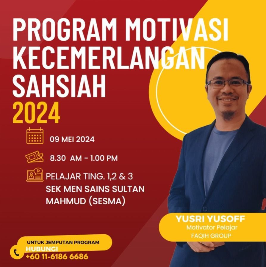 Program Motivasi Kecemerlangan Sahsiah 2024 | SM Sains Mahmud